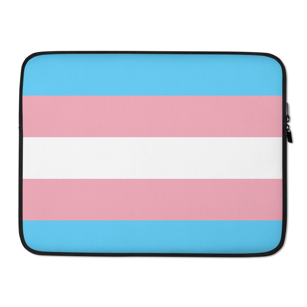 Transgender Pride Flag Laptop Sleeve - Etsy