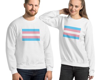 Transgender Pride Flag Hoodie Sweatshirt - Etsy