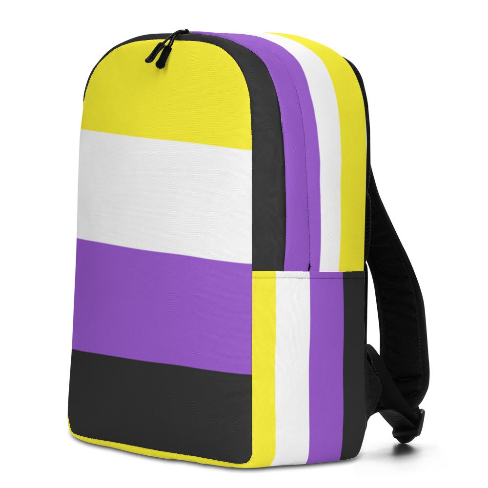 Non Binary Pride Flag Backpack | Etsy