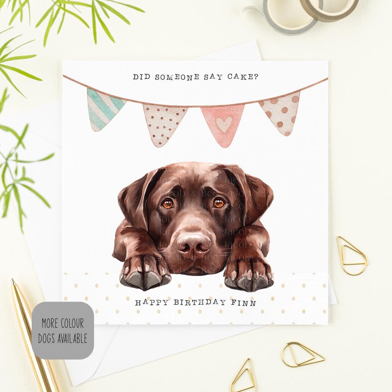 Chocolate Labrador Owner - Etsy UK