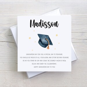 Personalised Graduation Card, Congratulations on Your Graduation ...