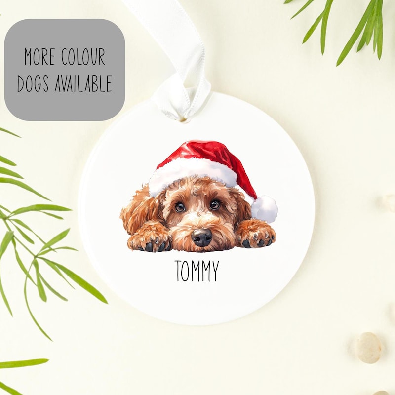Cockapoo Christmas Decorations - Etsy UK