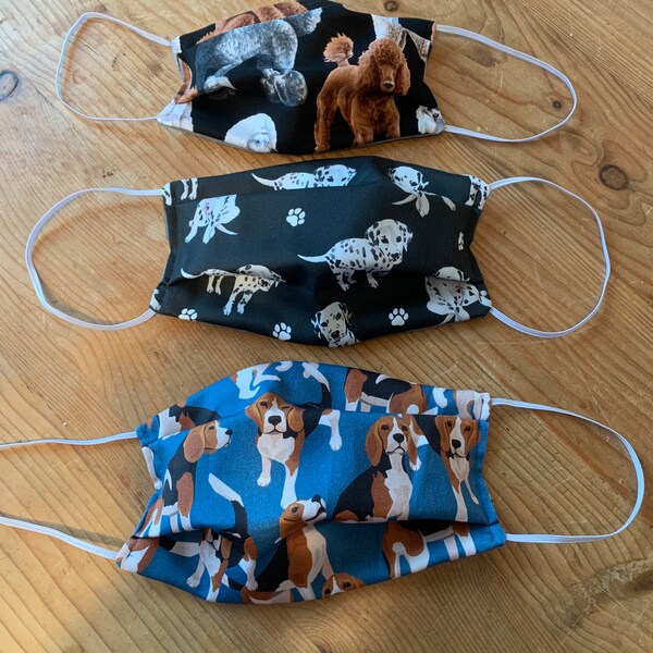 Fabric Face Mask - Etsy