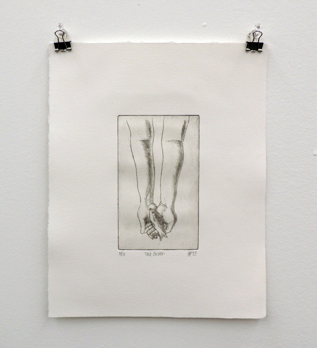 The Giver, Hand Pulled Intaglio Print - Etsy