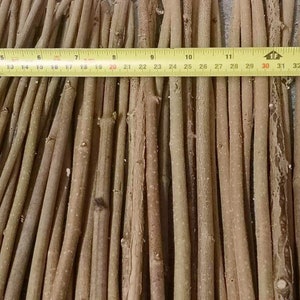 Thick Natural Hazel Wood Branches, Crafts & Decor - Celtic Craft ...