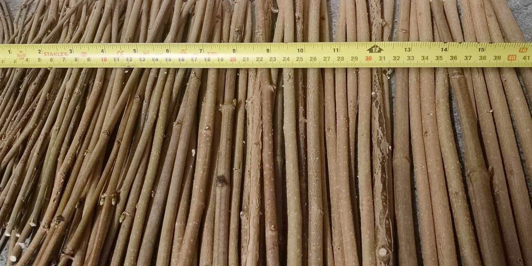 Thick Natural Hazel Wood Branches, Crafts & Decor - Celtic Craft ...