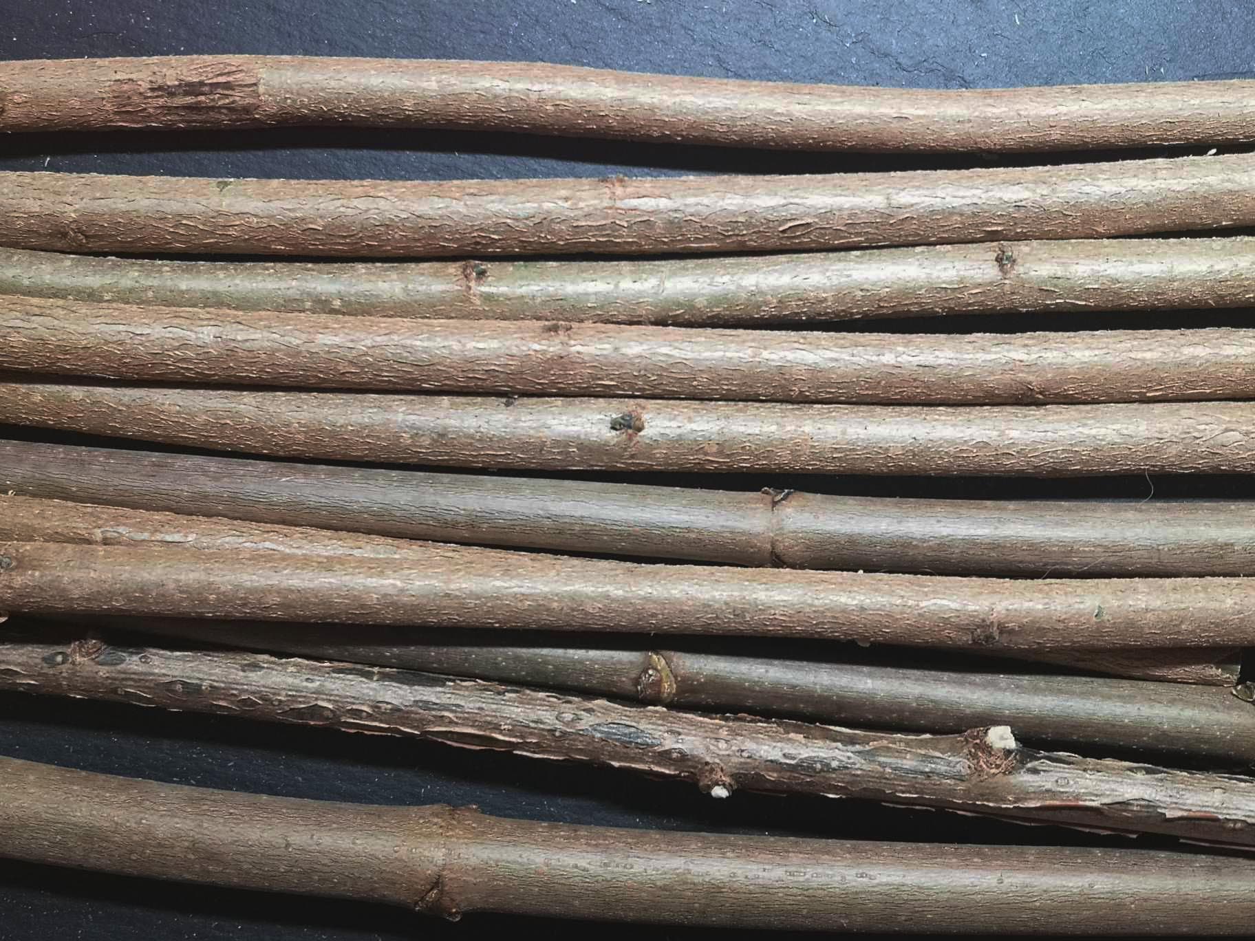 THICK Straight Hazel Sticks - Perfect for Whittling, Wood Crafts, Art ...
