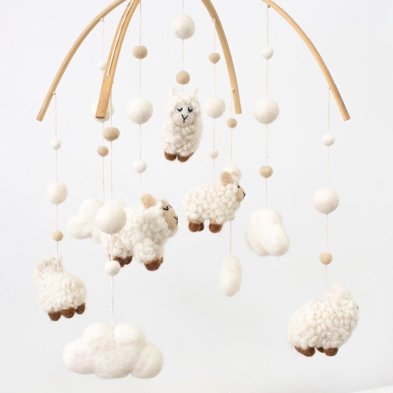 Sheep Mobile - Etsy