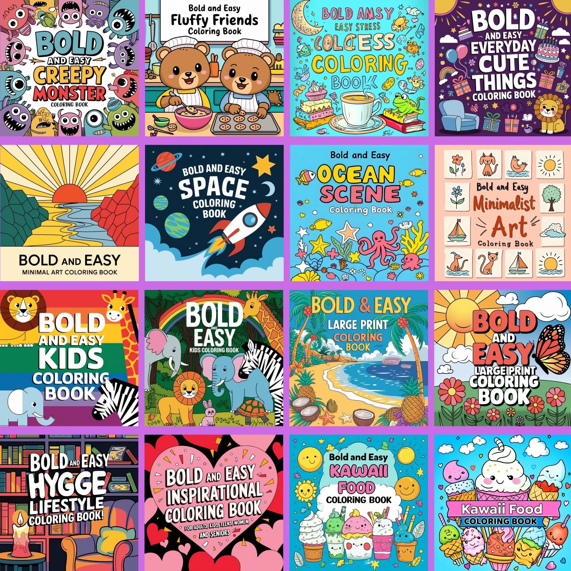 14000+ Digital Coloring Pages Mega Bundle - Printable Coloring Book for ...