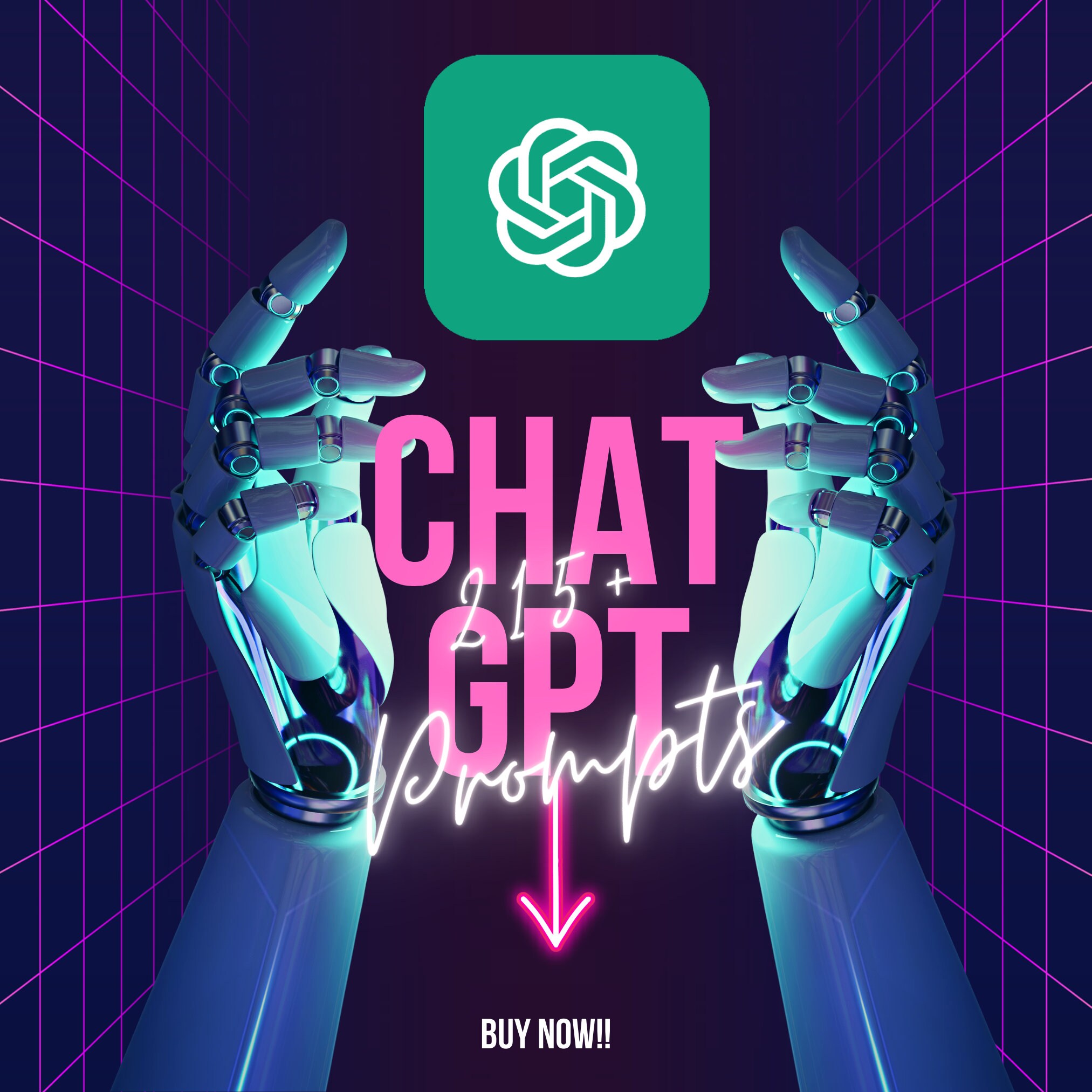 215+ Chatgpt Prompts, Digital Download, Marketing, Ai Art, E-commerce ...