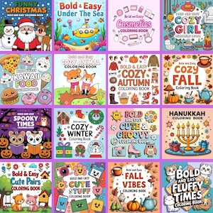 14000+ Digital Coloring Pages Mega Bundle - Printable Coloring Book for ...