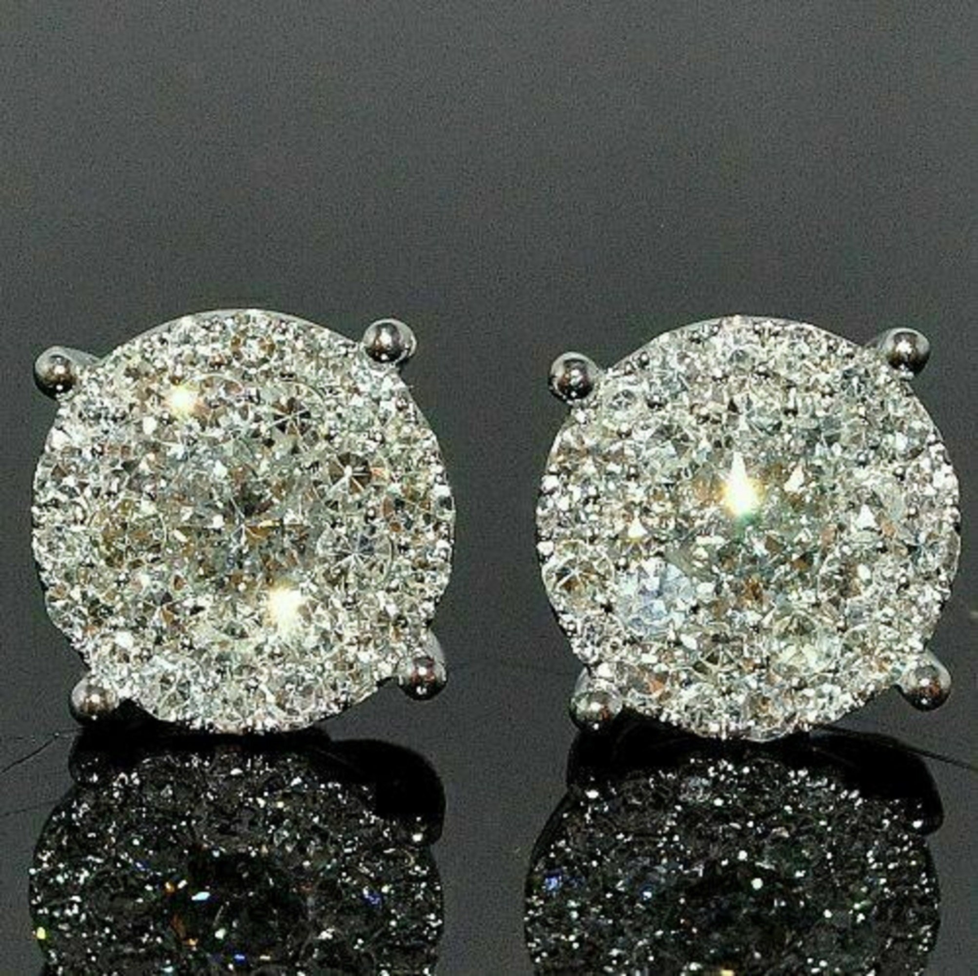 Big Diamond Earrings