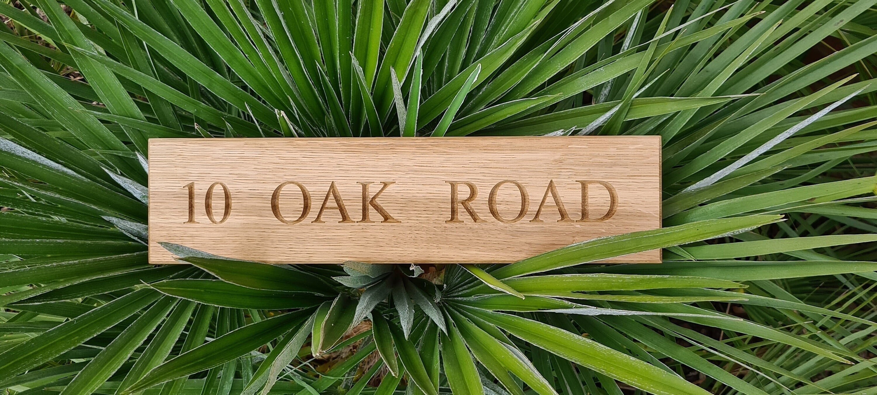 Oak House Sign / Wooden Sign / Bespoke Sign / House Plaque / - Etsy UK