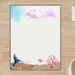 Tropical Journaling Stationery, 20 Printable Pages, Letter Writing ...