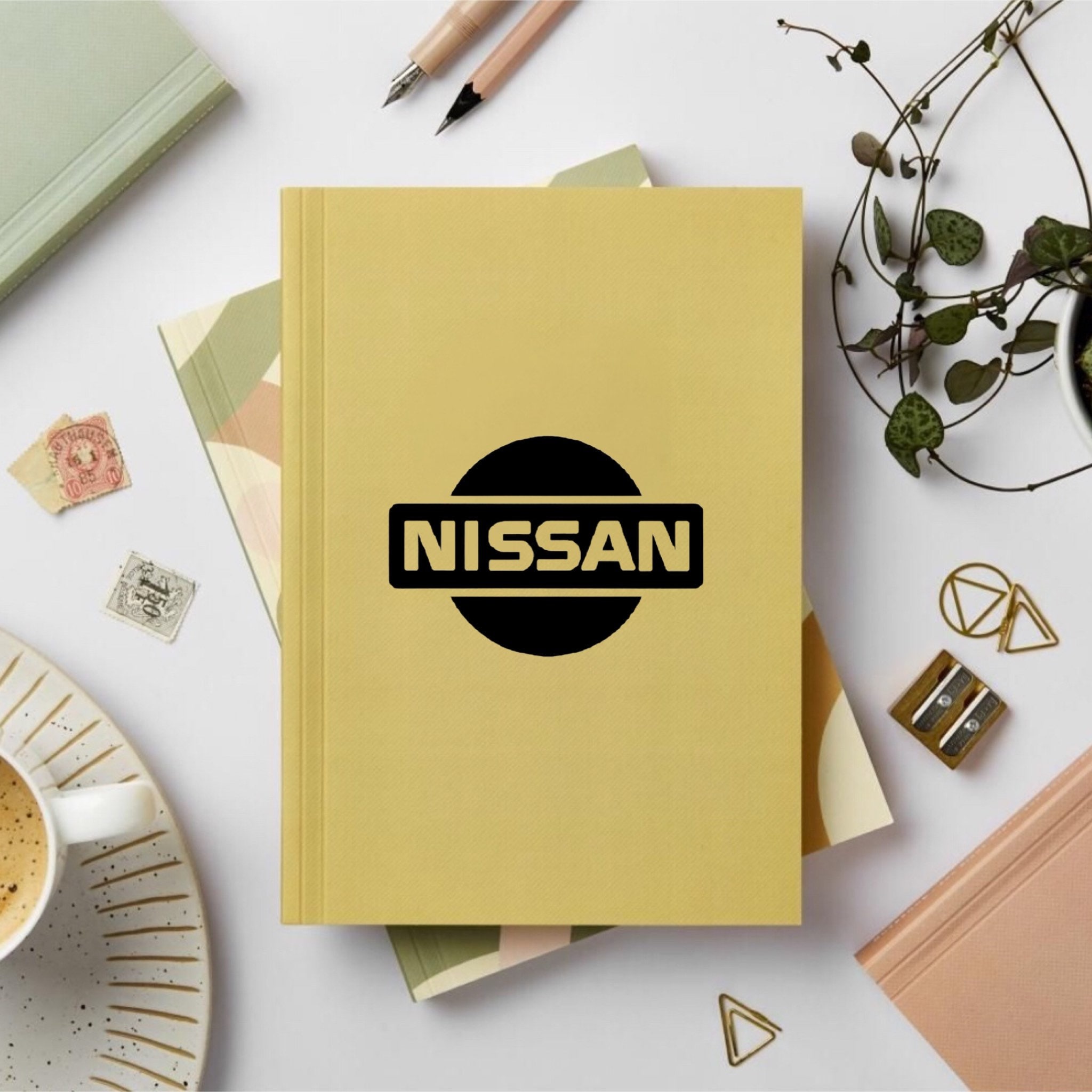 Nissan logo inspired vinyl decal sticker | Etsy