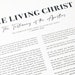 The Living Christ: the Testimony of the Apostles - Etsy
