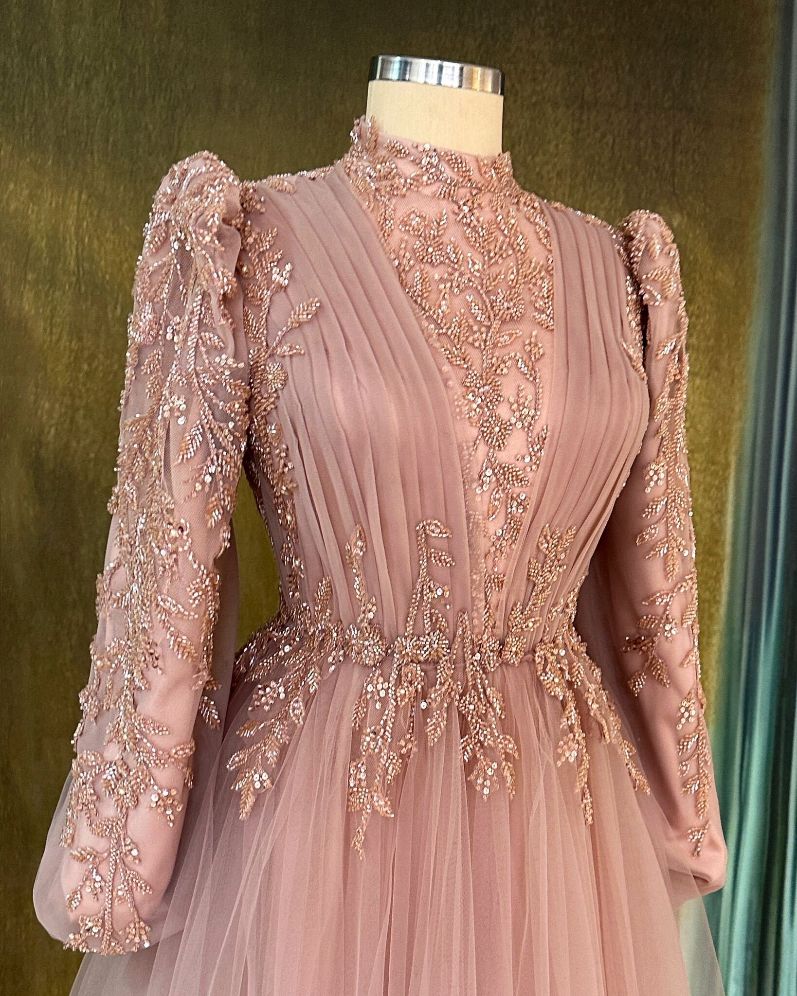 Blue Sparkling Night Dress Models Blue Color Evening Dress, Night Dress ...