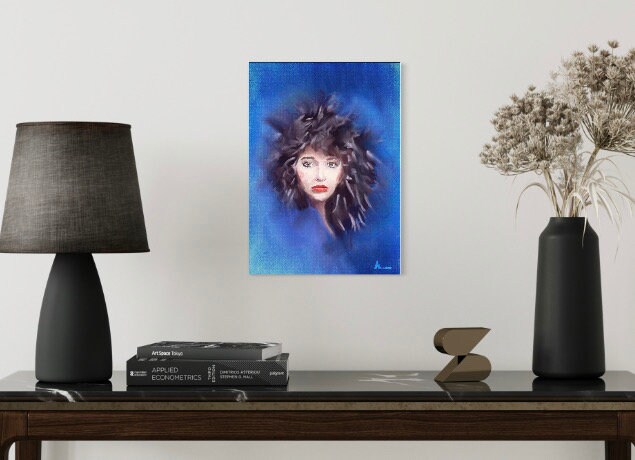 Kate Bush Portrait Art Print A4: Music Fan Gift - Etsy UK