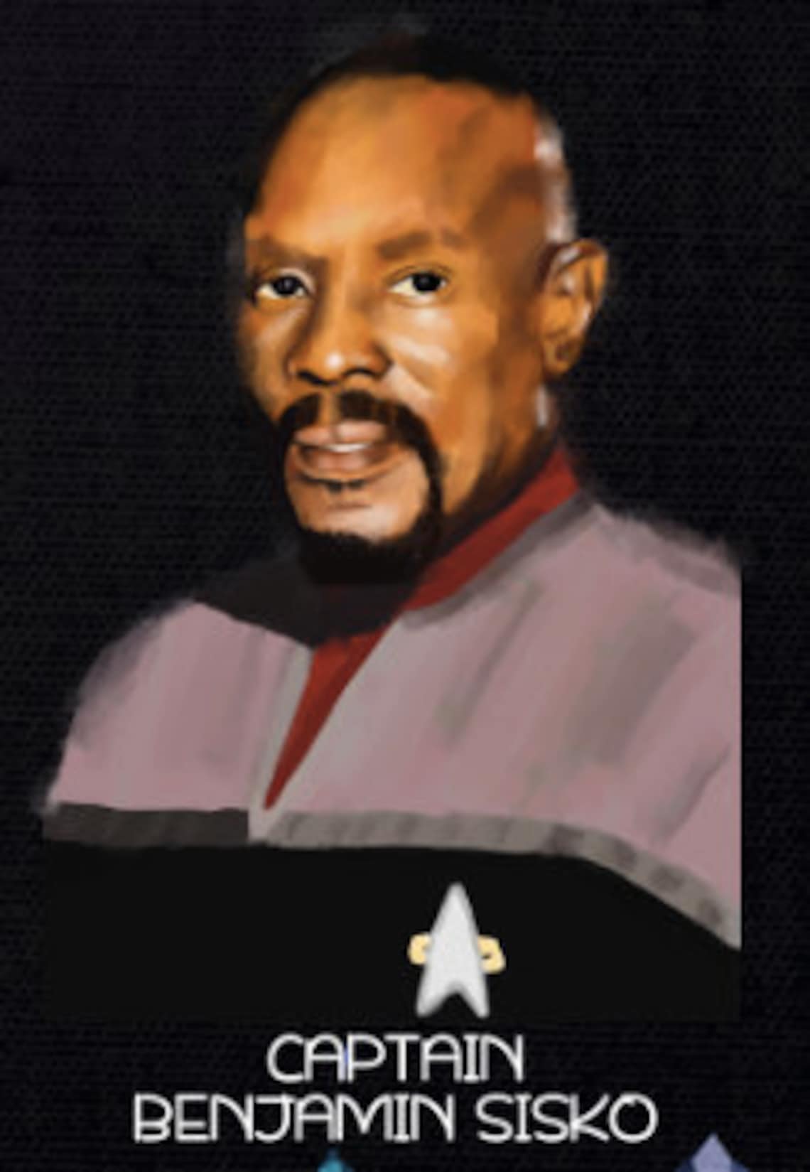 Star Trek Captains Portrait Print Star Trek Illustration Art - Etsy UK