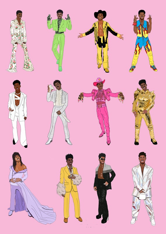 Lil Nas X Coloring Pages