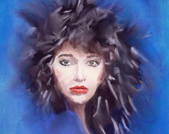 Kate Bush “the Dreaming” 1982 Vintage Music Poster • Original EMI Promo ...