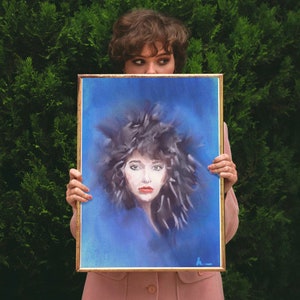 Kate Bush Portrait Art Print: Iconic Singer, Music Legend - Etsy