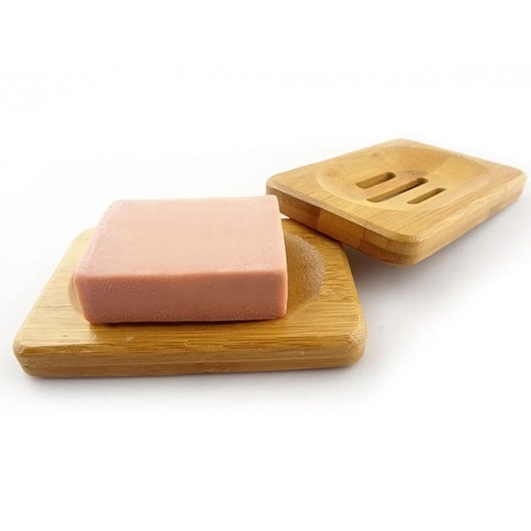 Bamboo Soap Saver | Soap Bar Tray | Soap Holder | Shampoo Bar Dish ...