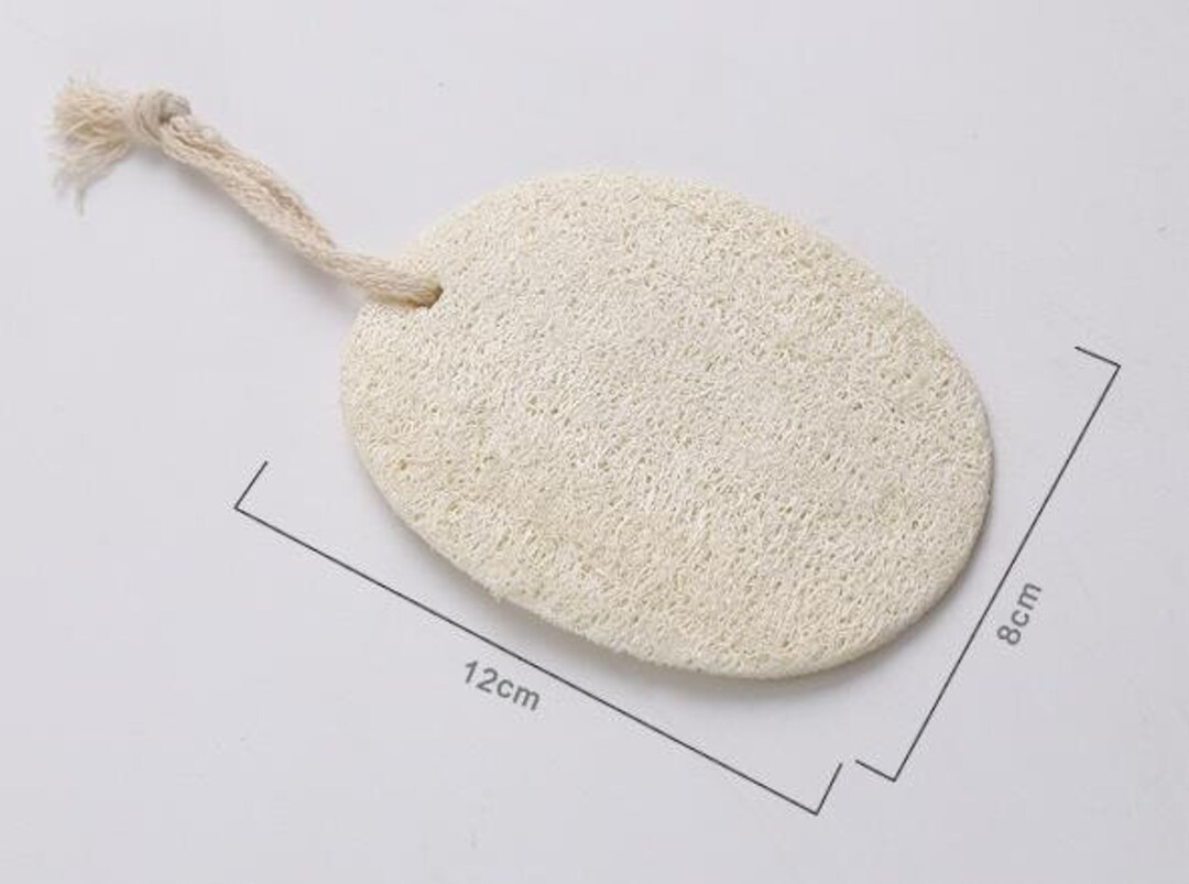 100% Natural Loofah Exfoliating Pad - Loofah Body Scrubber - Loofah ...