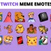 100 Twitch Meme Emotes - Funny Memes Mega Bundles, Discord Emotes Pack ...