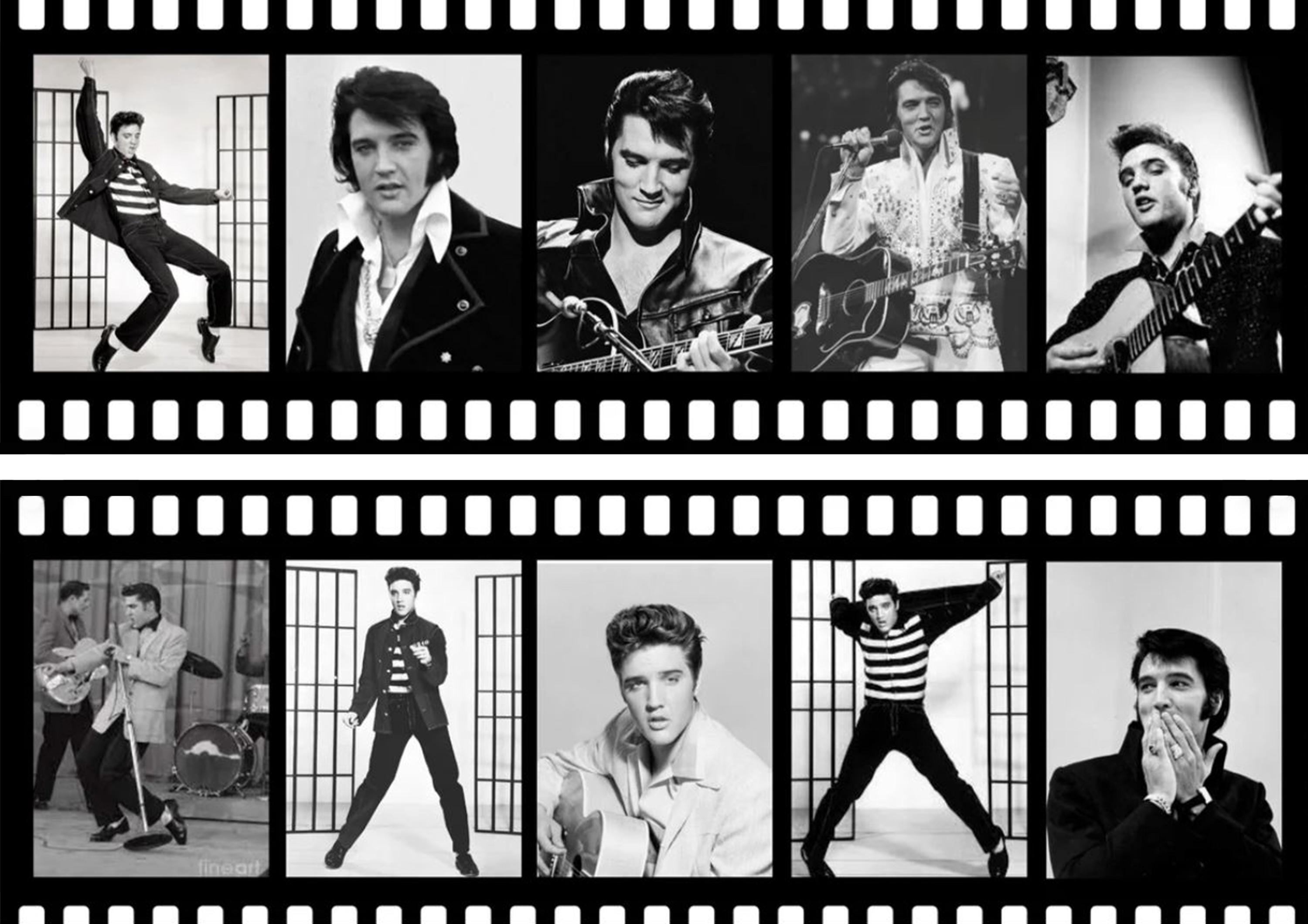 A4 Elvis Cake Border Wrap - Etsy