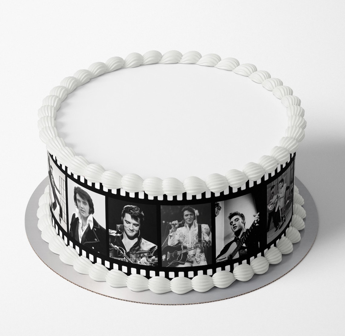 A4 Elvis Cake Border Wrap - Etsy