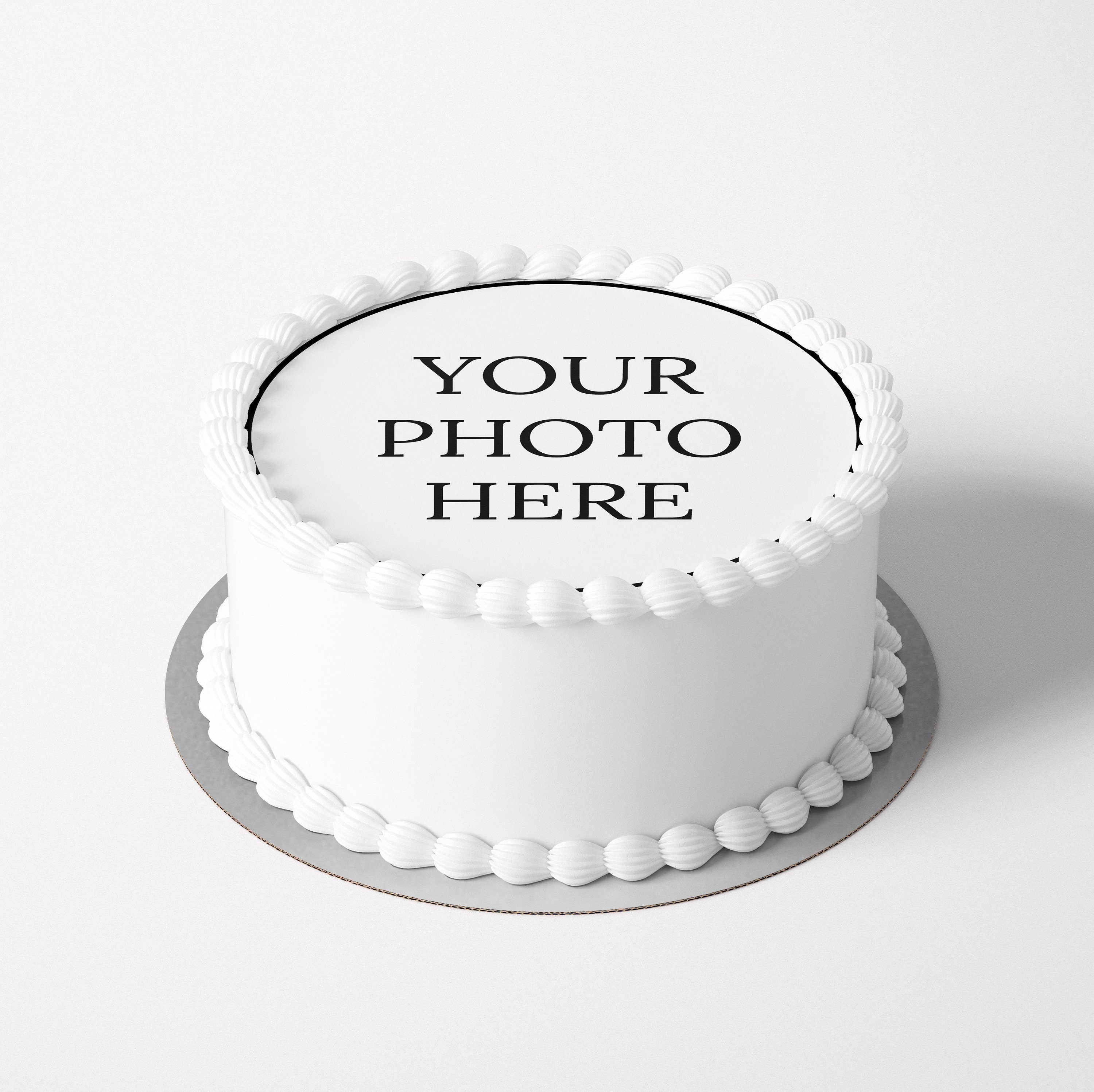 Custom Wafer / Icing Cake Topper - Etsy