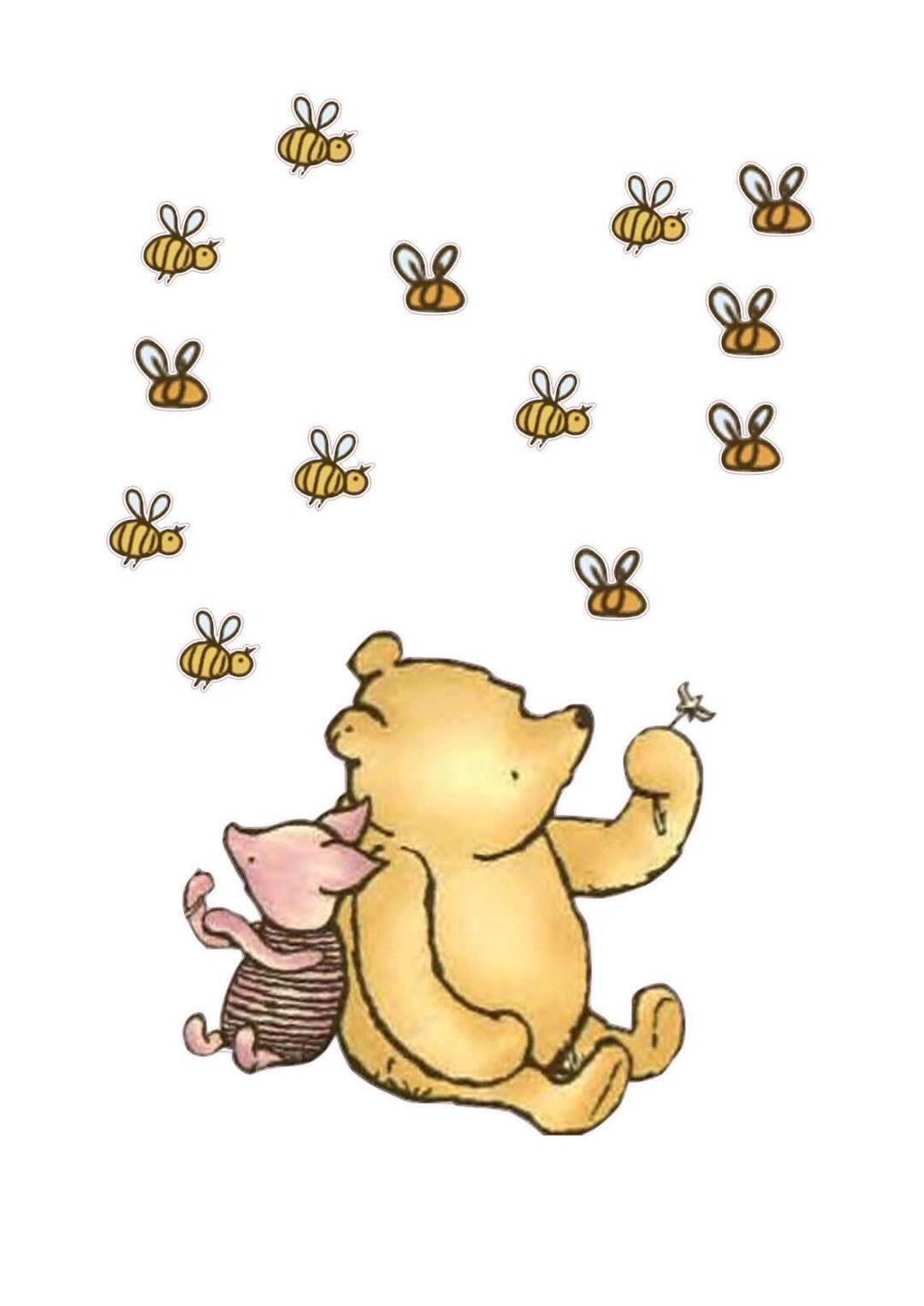 Honey Pooh Bear & Friends Precut Wafer / Icing Images - Etsy