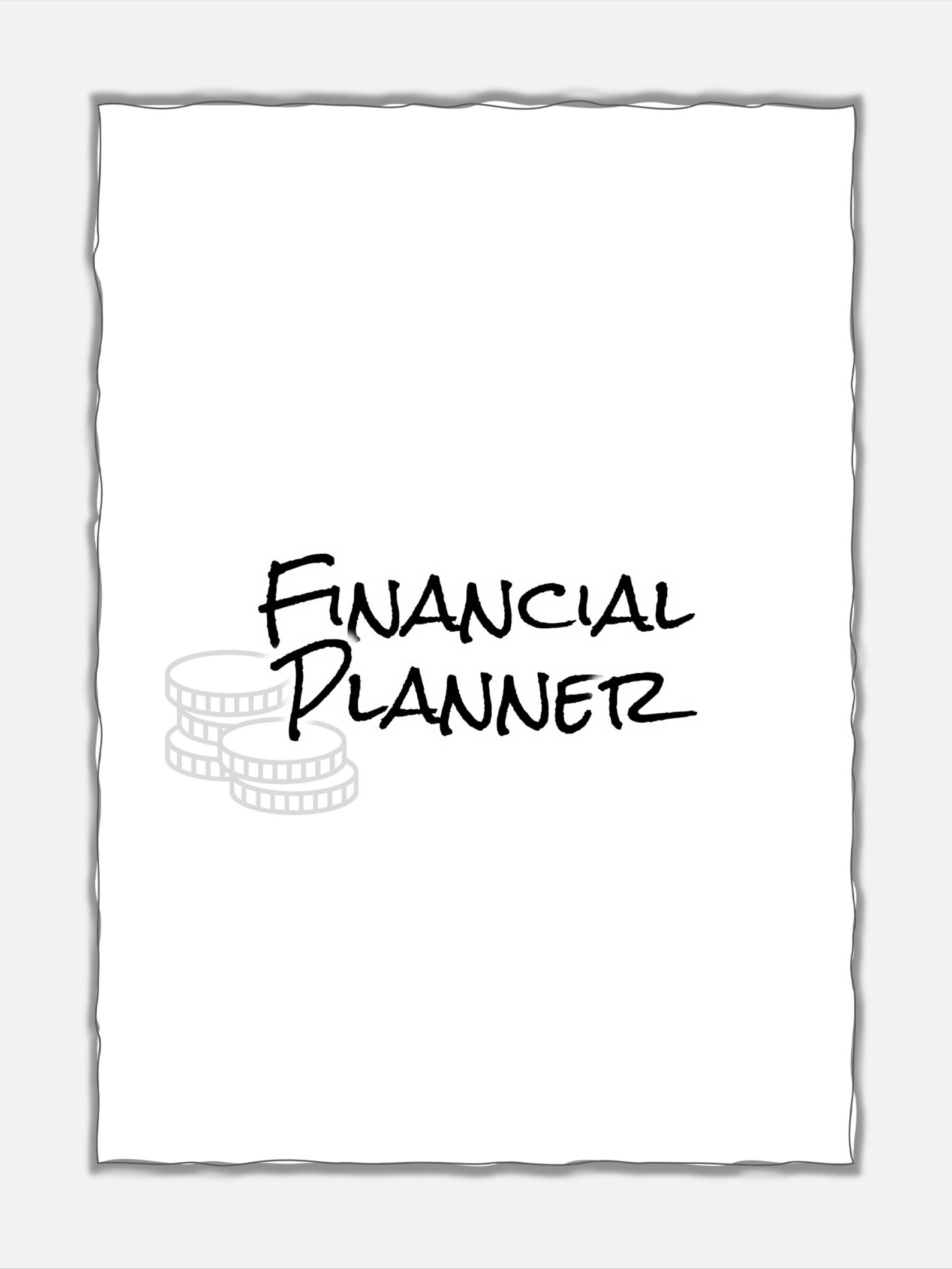 Financial Planner Notebook Cover Remarkable 1 and 2 - Etsy