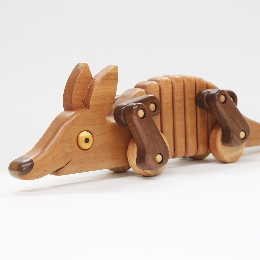 Armadillo Animal Toys Wooden Toys Kids Toys Toys for Kids - Etsy