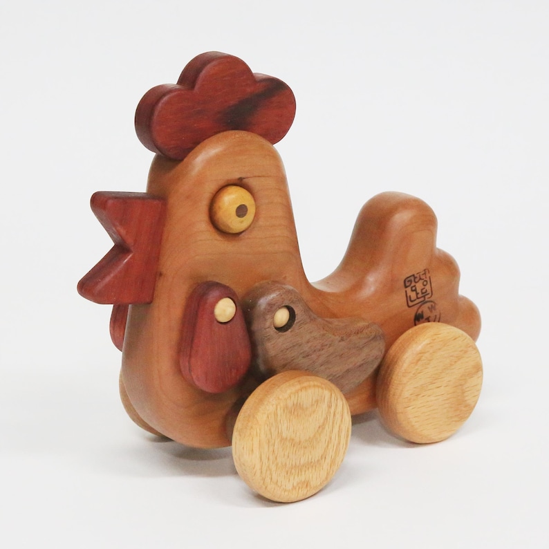 Wooden Chicken Toy Plan: DIY Animal Toy (PDF) - Etsy