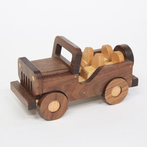 Wooden Jeep Car PDF Plan: Mini Toy Car Build - Etsy