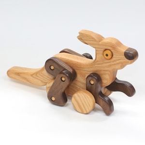 Automata Kangaroo Wooden Toy Plan: Scroll Saw PDF (digital Download) - Etsy