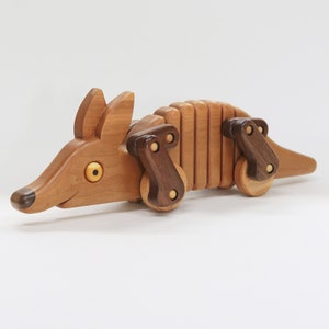 Armadillo Animal Toys Wooden Toys Kids Toys Toys for Kids - Etsy