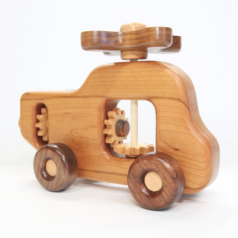 Automata Helicopter Wooden Toy PDF Plan: Educational DIY Project - Etsy