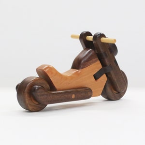 Wooden Toy Motorcycle Plan With Moving Handle (PDF File) - Etsy