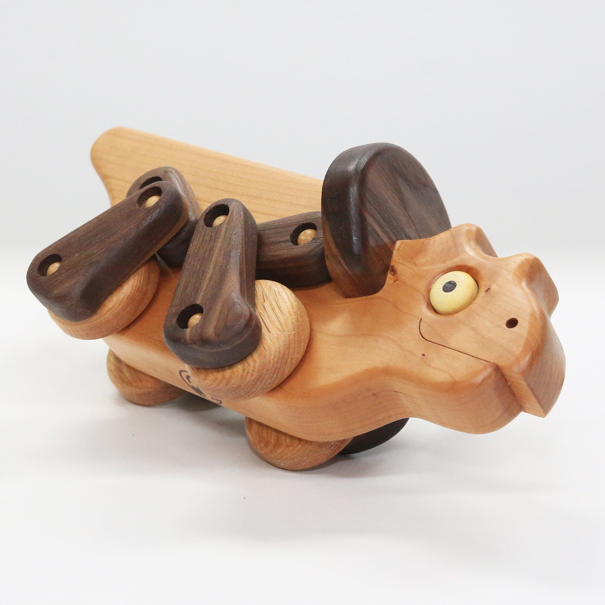 Triceratops Automata Toy Plan: Moving Wooden Dinosaur (PDF) - Etsy