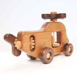 PDF PLAN : Automata Helicopter Wooden Toy PDF Plan, Wooden Toys, Kids ...