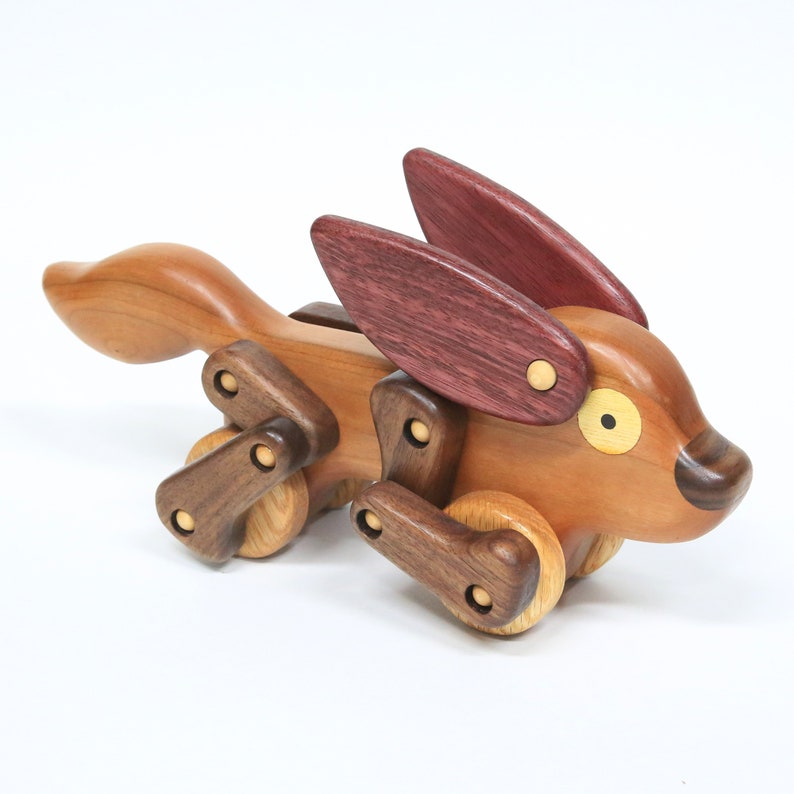 Fennec Fox Wooden Toy Plan: DIY Animal Toy (PDF) - Etsy