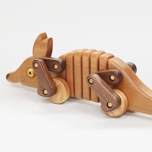 Armadillo Animal Toys Wooden Toys Kids Toys Toys for Kids - Etsy