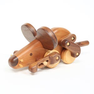 Wooden Mouse Toy Plan: Walking Animal Toy (PDF) - Etsy