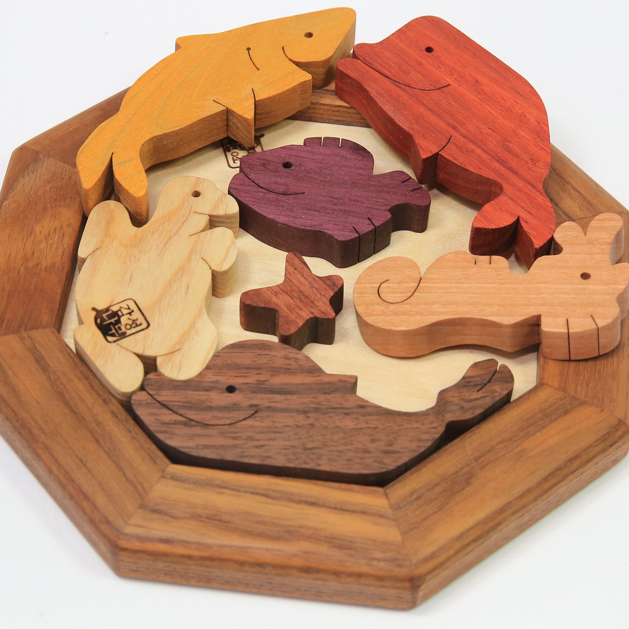 Puzzles mathematical wooden puzzle The octagon Games & Puzzles Toys ...