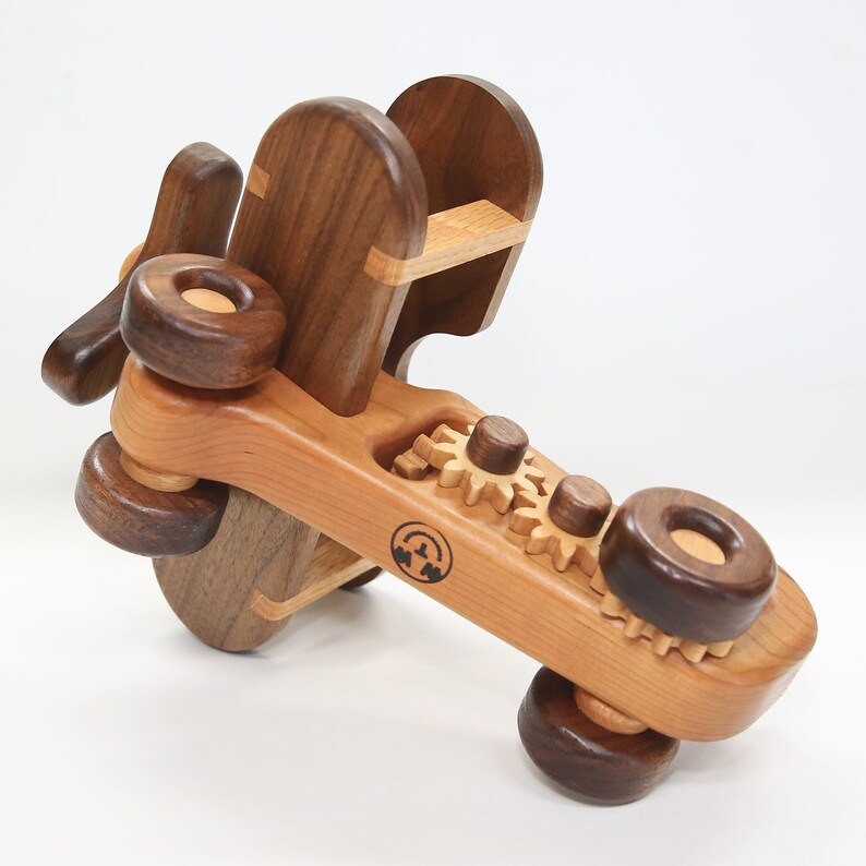 Automata Airplane Wooden Toy PDF Plan: Kinetic Art - Etsy