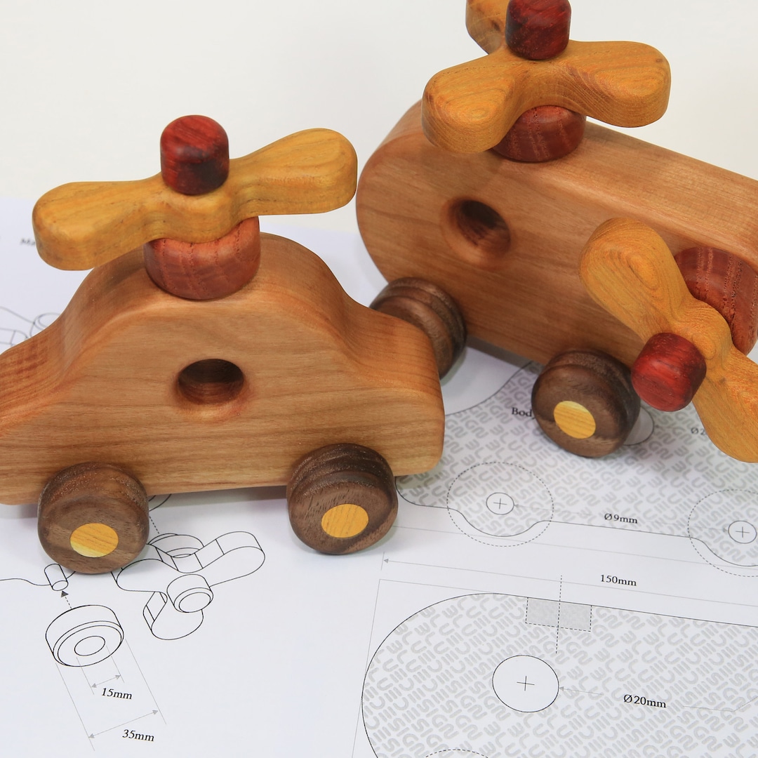 PDF PLAN : Wood Toy Plan Magnet Combination Wood Car Toy Plans PDF - Etsy