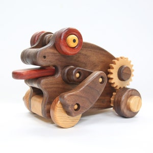 Automata Frog Wooden Toy PDF Plan: Educational Kids Toy - Etsy